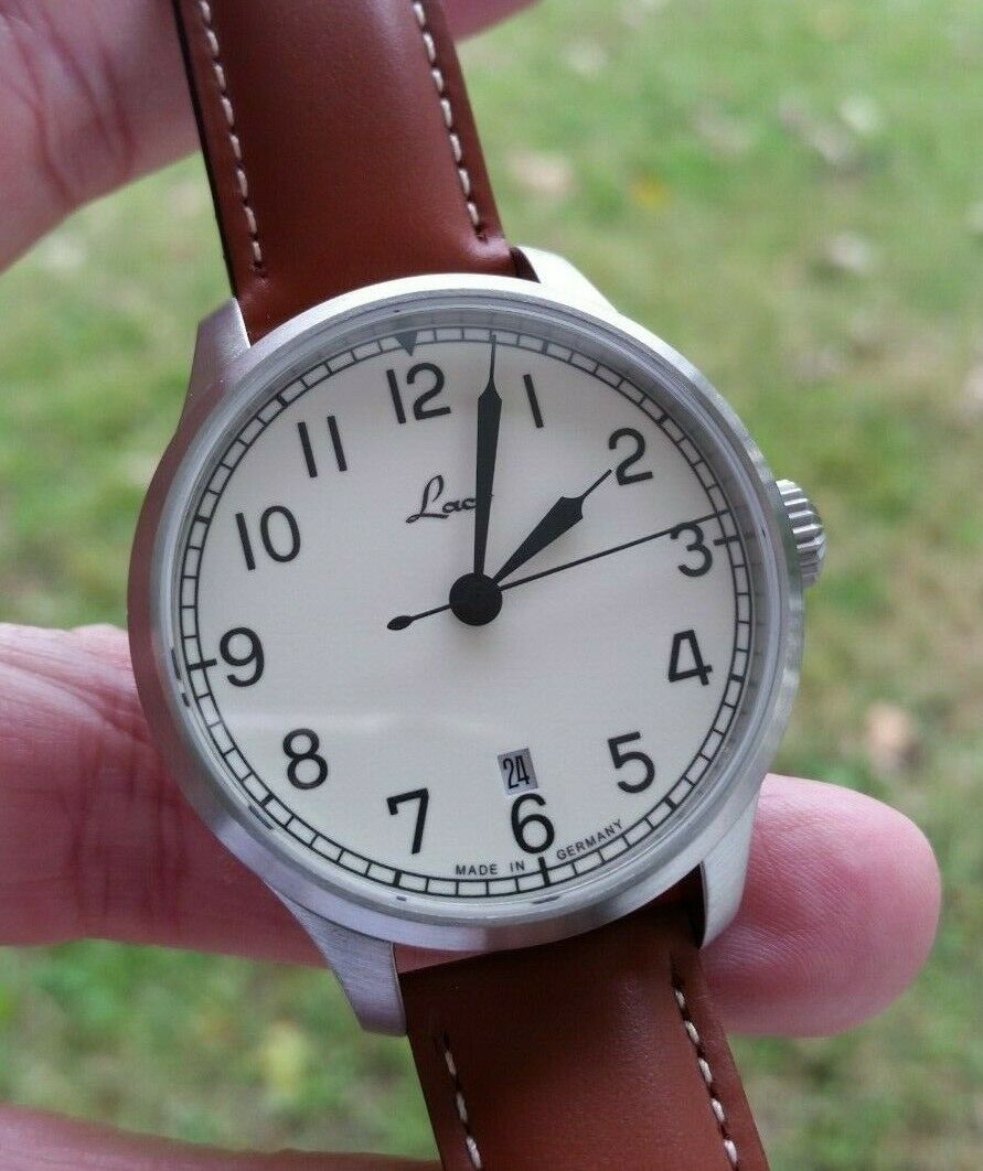 Laco Navy/Military Watch; 'Valencia' 39mm; Automatic; German Made Full ...