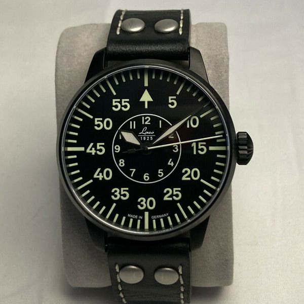 LACO BIELEFELD TYPE-B PILOT AUTOMATIC, MADE IN GERMANY, 42 MM, SAPPHIRE ...
