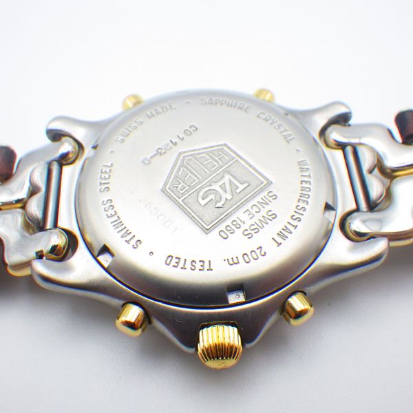 [TAG Heuer] Tag Heuer SEL CG1123-0 SENNA Chronograph Vintage Quartz ...