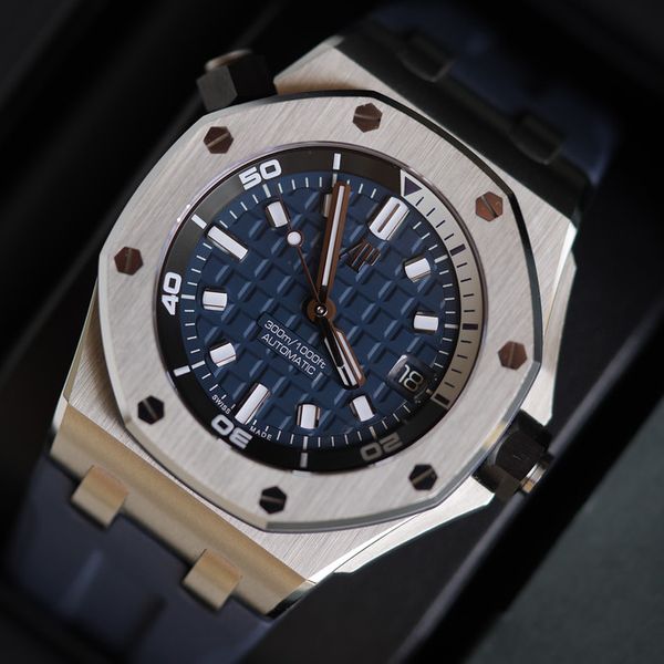FS: Audemars Piguet Royal Oak OFFSHORE Diver Blue 15720ST.OO.A027 ...