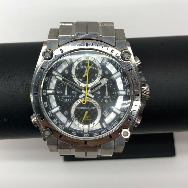 Bulova Precisionist Men's Watch Model 96B175 | WatchCharts Marketplace