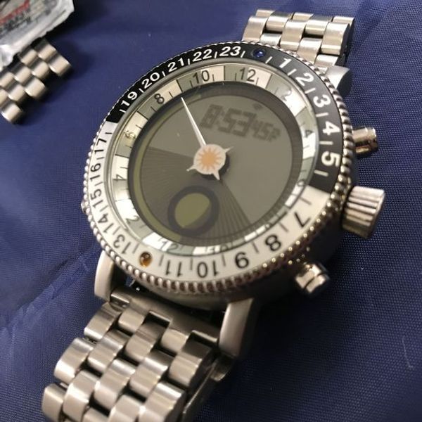 SOLD Yes Cozmo Solunar Watch - Full Kit | WatchCharts Marketplace