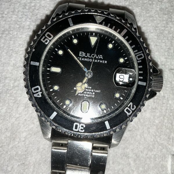 Bulova Oceanographer (Submariner Style) Swiss Made Automatic Movement ...