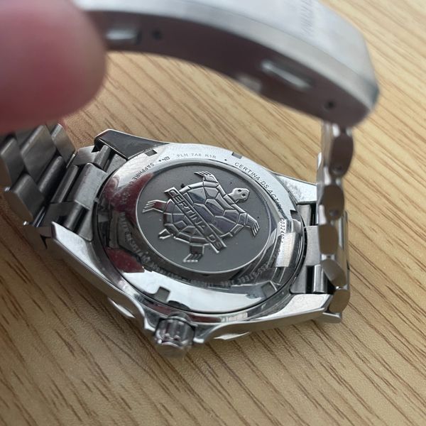 Men's Certina Swiss DS Action Stainless Steel Bracelet Watch ...