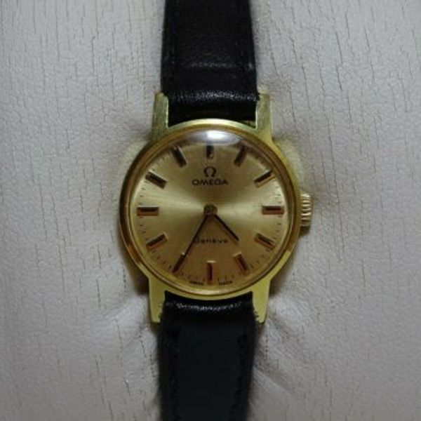Omega Lady vintage Cal 485 ref 511346 '60s Gold plated serviced on ...