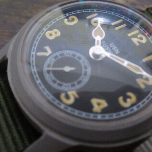 NEW OLD STOCK KOREAN WAR HAMILTON SUB SECOND MILITARY WATCH ...