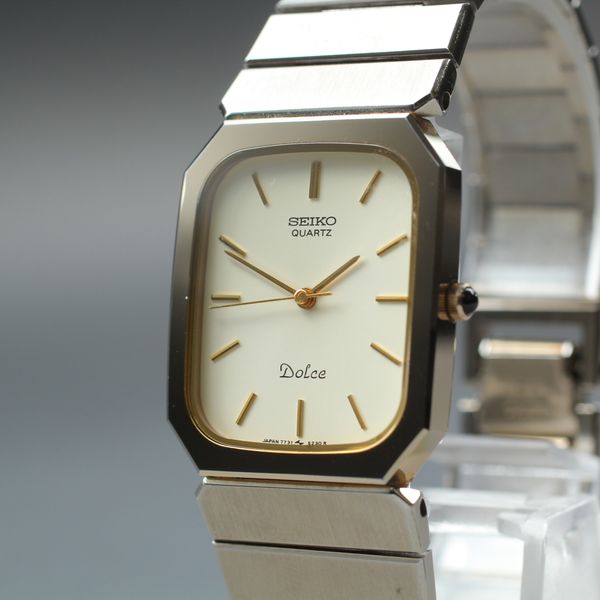 1986 [Near MINT] Vintage Seiko Dolce 7731-5200 Tungsten Quartz Men's Watch JAPAN | WatchCharts ...