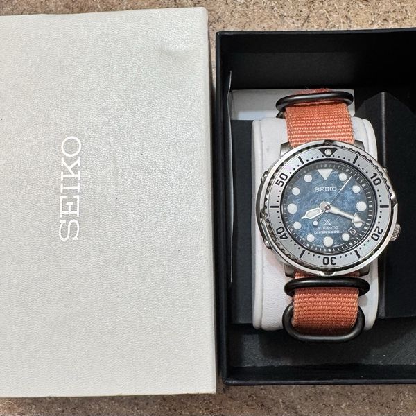 Seiko Prospex Save The Ocean Baby Tuna Antartica Penguin 43.2 MM Watch ...