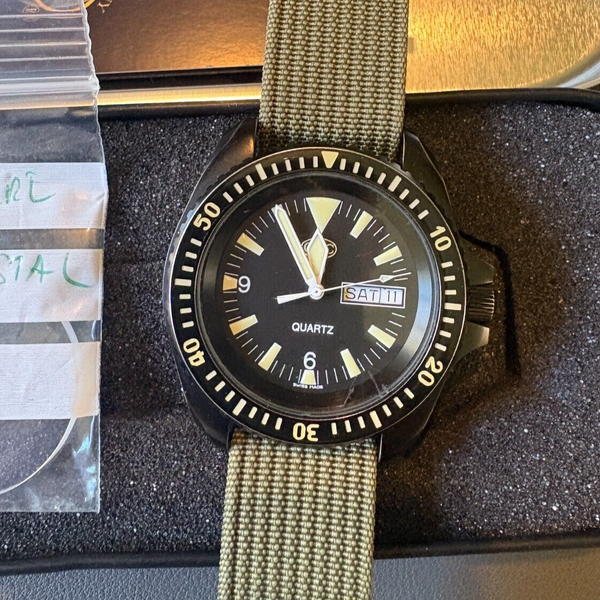 CWC SBS 1987 Re-Issue, ETA Movement | WatchCharts Marketplace