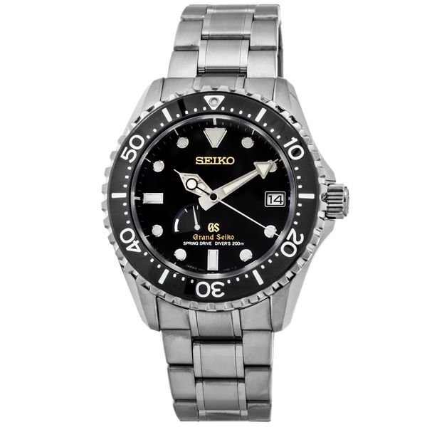 Grand Seiko Spring Drive Diver Titanium (SBGA031) Market Price ...