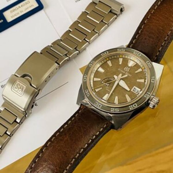 Limitiert 500 Grand Seiko „the lion“ SBGA403 Spring Drive Fullset ...