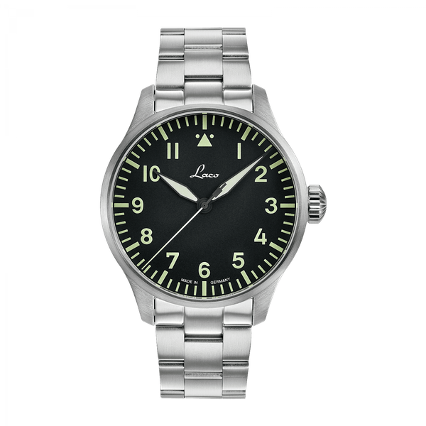 Laco ROM Pilot Watch 42mm w/ box warranty card tags | WatchCharts