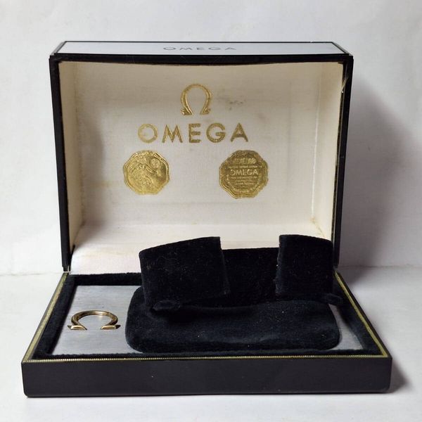 Vintage Omega Speedmaster Watch Box Mexican Olympic Games 1968 ...