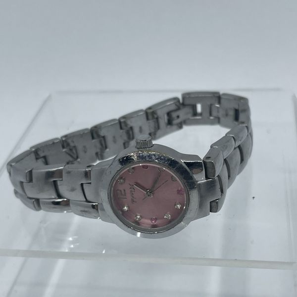 Vintage Women's TMX Timex Water Resistant 30 Meters Watch Pink Face ...