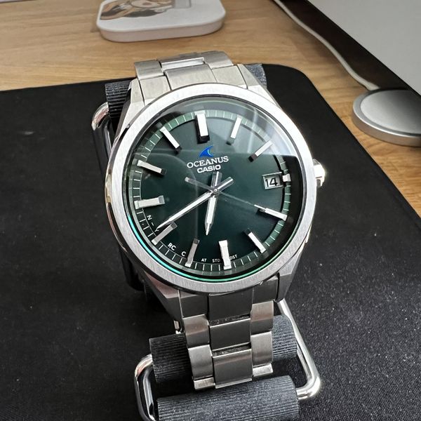 [WTS] Casio Oceanus T200 Deep Green | WatchCharts Marketplace