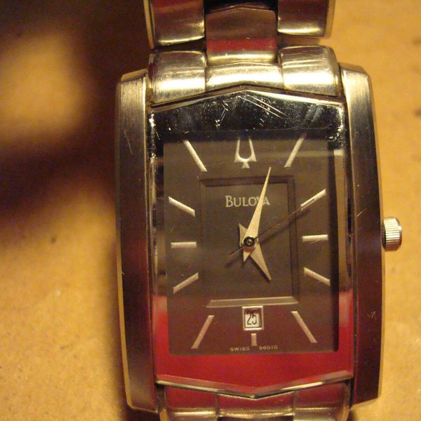 Bulova Men’s Black Face WATCH 96G10 | WatchCharts Marketplace