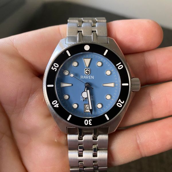 [WTS] Raven Solitude Blue Dial/Black Bezel $360 | WatchCharts Marketplace