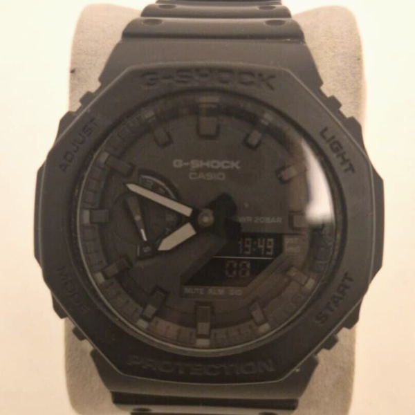 Casio G-Shock GA-2100-1A1ER "Casio Oak" Black Resin | WatchCharts Marketplace