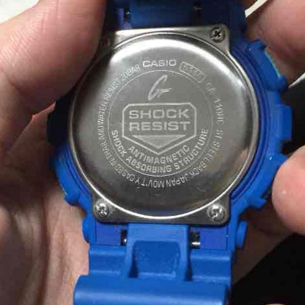 Casio G-SHOCK GA-110HC Blue | WatchCharts Marketplace