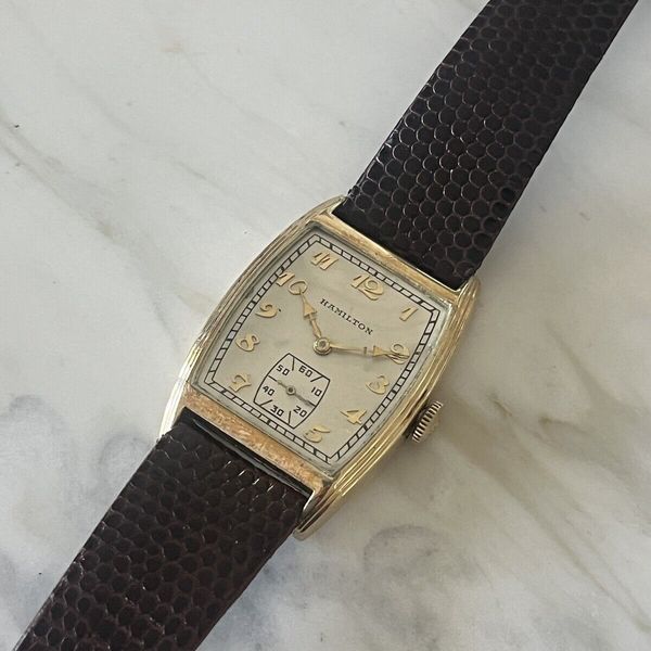 1931 Near Mint Hamilton Webster Watch Running Very Well Perfect Dial ...