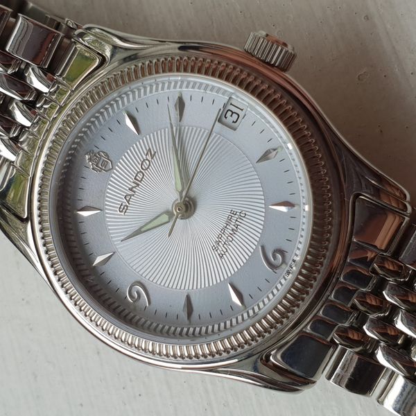 NOS SANDOZ Swiss Automatic boy size | WatchCharts