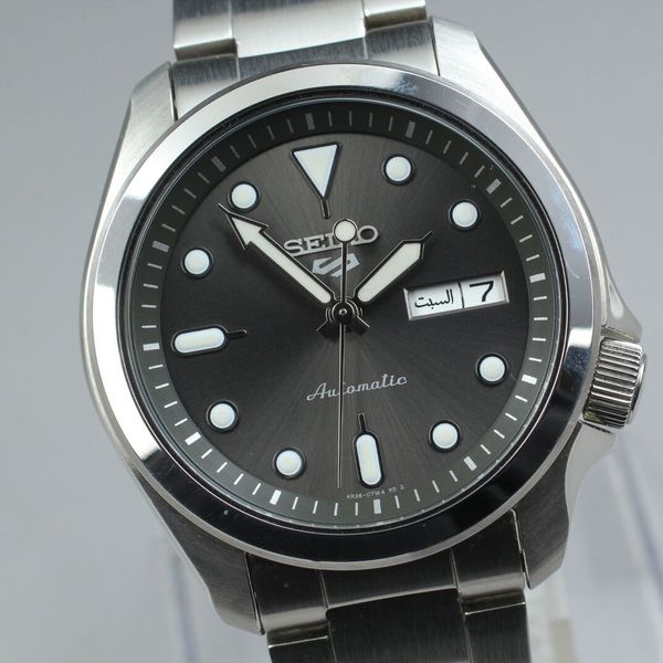 â MINTâ SEIKO 5 Sports Automatic 4R36-08L0 Skeleton back Men's Watch From JAPAN | WatchCharts ...