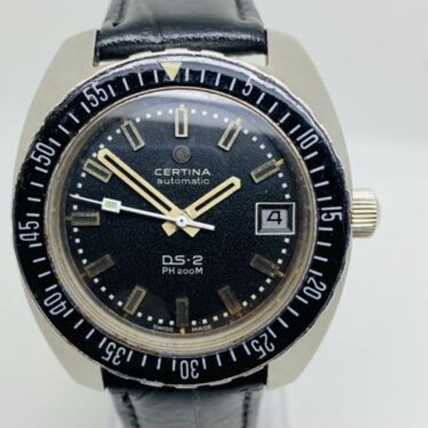 Vintage Certina Automatic DS-2 PH 200M Diver 1960’s Reference 5801-303 ...