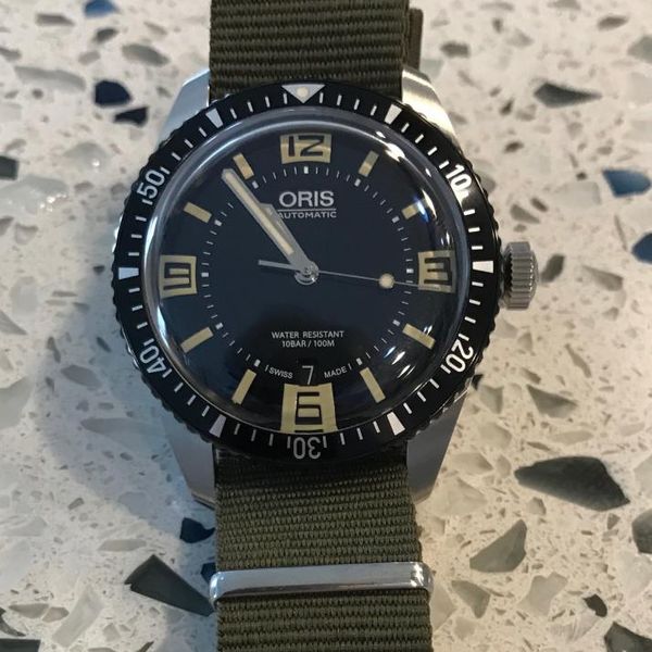 Oris 65 Diver Black Dial | WatchCharts Marketplace