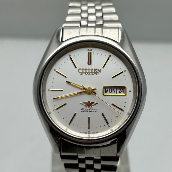 Vintage Citizen Eagle 7 Automatic Day/Date White Dial 21 Jewels Men's Watch | WatchCharts ...