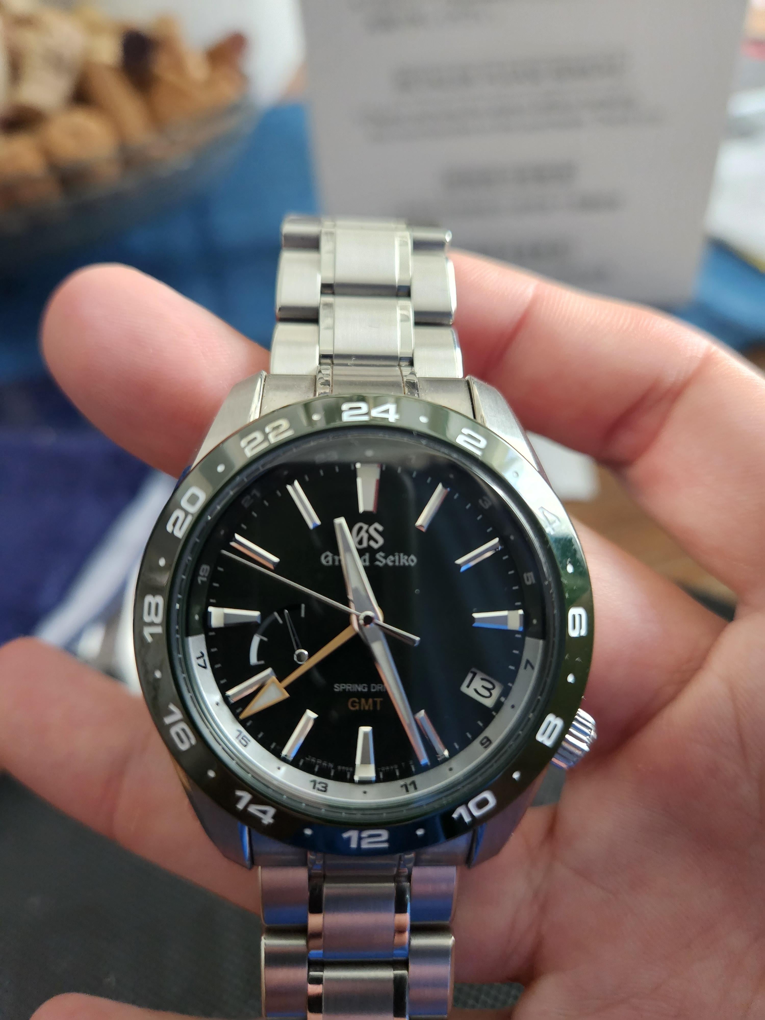 [WTS] Grand Seiko Spring Drive GMT SBGE257 Green | WatchCharts Marketplace