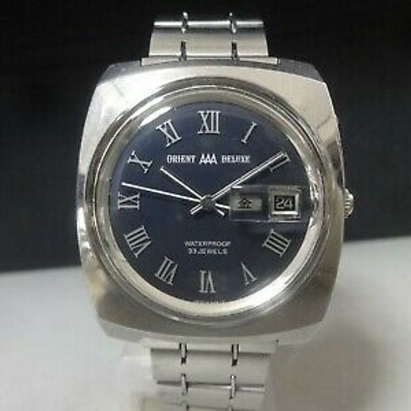 Vintage 1967-69 ORIENT Automatic watch [Orient AAA Deluxe] 33 Jewels ...