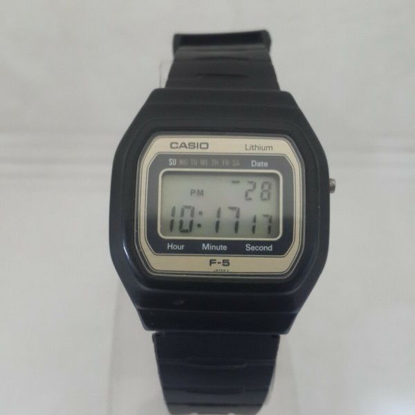 VINTAGE CASIO F-5 58F-7 LCD WATCH | WatchCharts Marketplace