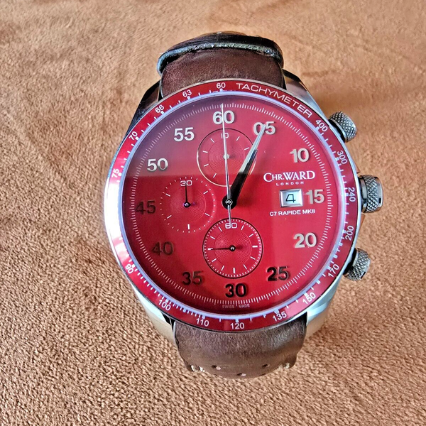 Christopher Ward Men's C7 Chronograph. RARE LIMTED ADDITION ...