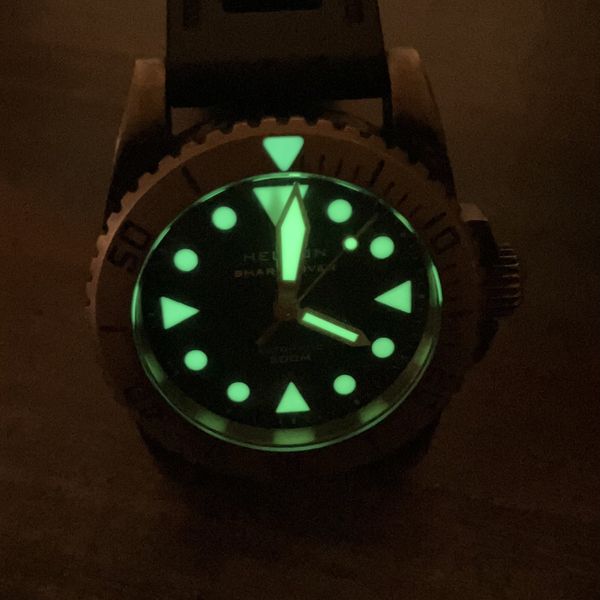 [$210 USD] Helson Sharkdiver 38mm brass Dive watch | WatchCharts ...