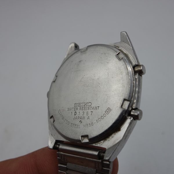 Seiko H556-5000 chrono watch. quartz .vintage, to be restored ...