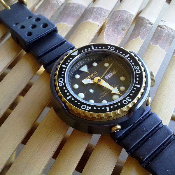 FS: SEIKO 7C46-7009 "Gold Tuna" Reduced! | WatchCharts