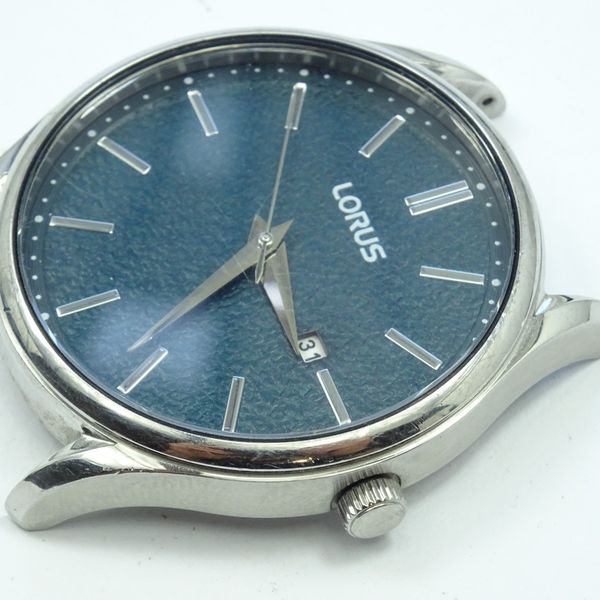 LORUS by SEIKO PC32-X208 Men's Green Dial Wristwatch Head WORKING ...