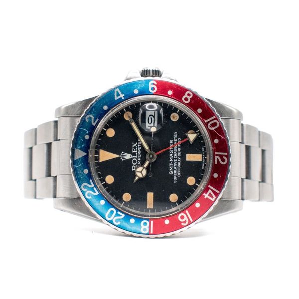 Rolex GMT-Master Pepsi Ref. 16750 Oyster | WatchCharts Marketplace