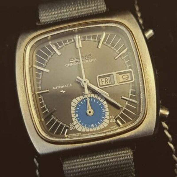Seiko 7016-5011 "Monaco" Automatic Chronograph NATO and Metal Bracelet ...