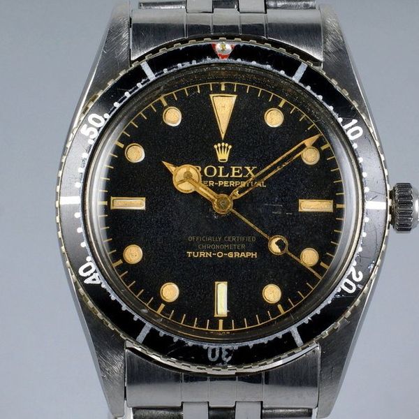 FS: 1954 Rolex Oyster Perpetual Turnogragh Ref: 6202 Red Triangle with ...