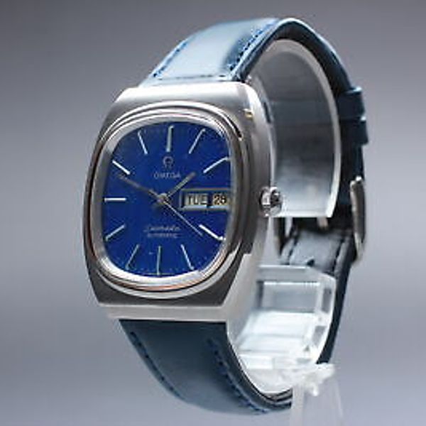 EXC+5 Vintage OMEGA Seamaster Square TV Screen Automatic Men's From ...