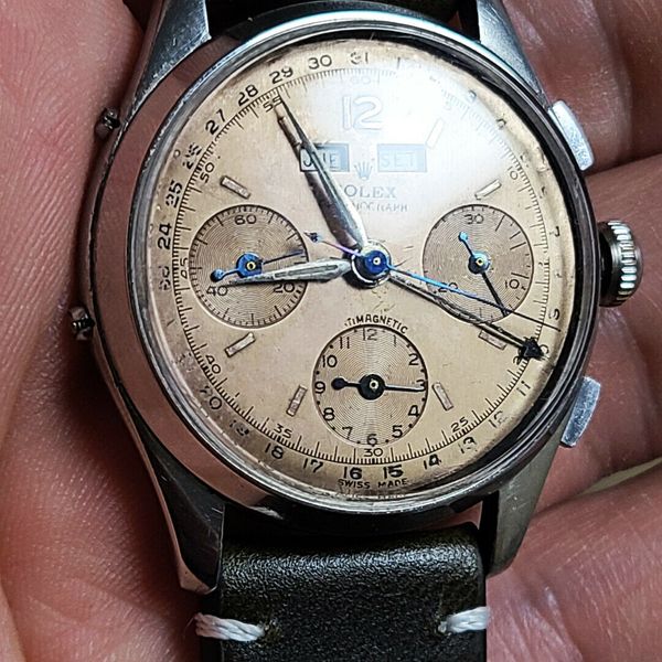 Rolex valjoux 72c chronograph 6236 vintage watch | WatchCharts