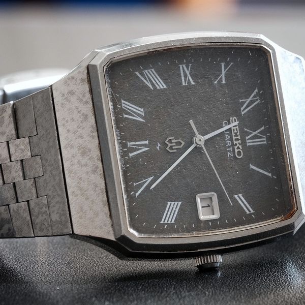 [WTS] Seiko Twin Quartz QT 0842-5010 Black Texture Dial - $150 ...