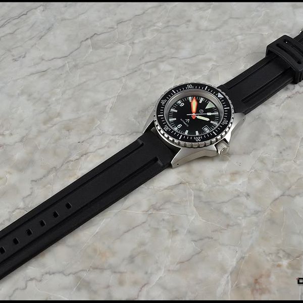 SOLD: Kronos Pseudo-Ruhla Diver | WatchCharts Marketplace