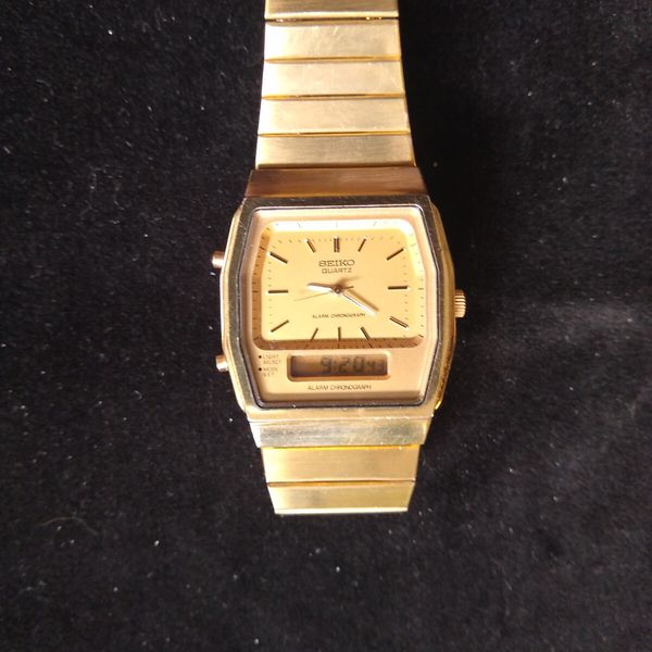 SEIKO H601-5400 ANALOG-DIGITAL CHRONOGRAPH MEN'S WATCH | WatchCharts Marketplace