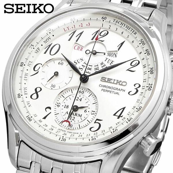 Brand New Seiko Chronograph Perpetual Calendar SPC251P1 SPC251 ...