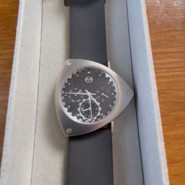 MAZDA Design SEIKO Mazda Rotary Engine Rotor Seiko Watch Quartz Rare ...