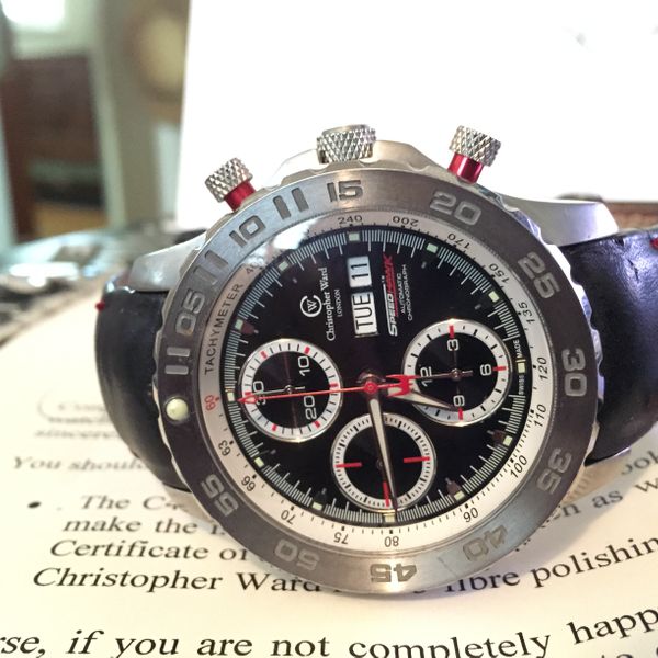 Christopher Ward C40 Speedhawk chronograph (Reduced $540 OBO ...