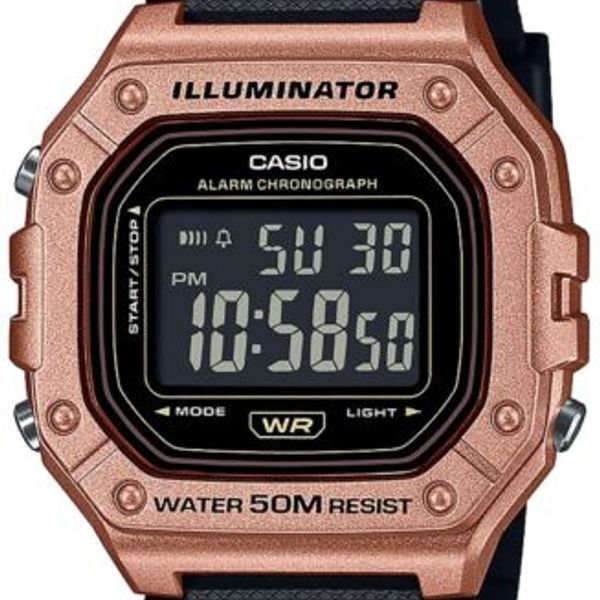 Casio Digital Watch Wristwatch Digital W-218HM-5BVEF | WatchCharts ...