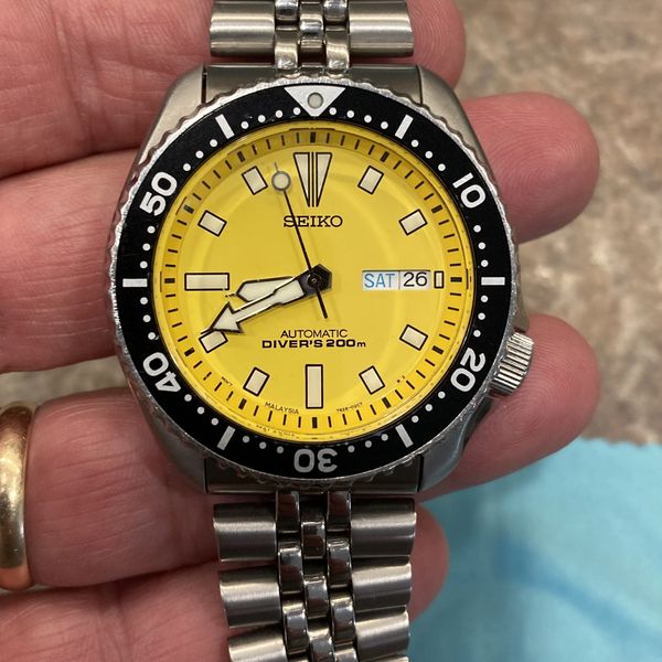 F.S. Seiko SKXA35 Bumblebee | WatchCharts Marketplace